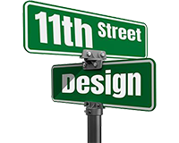 11th Street Design | Yard Card Set | Dinosaur Backdrop